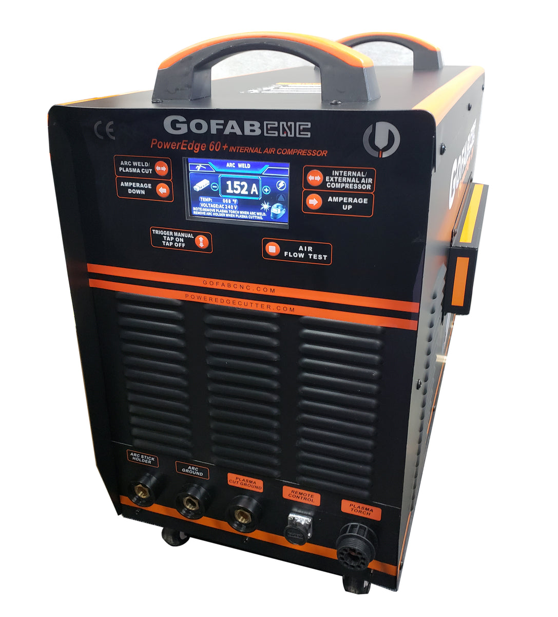 PowerEdge60 plasma cutter 60Amps with internal air compressor 220V ...